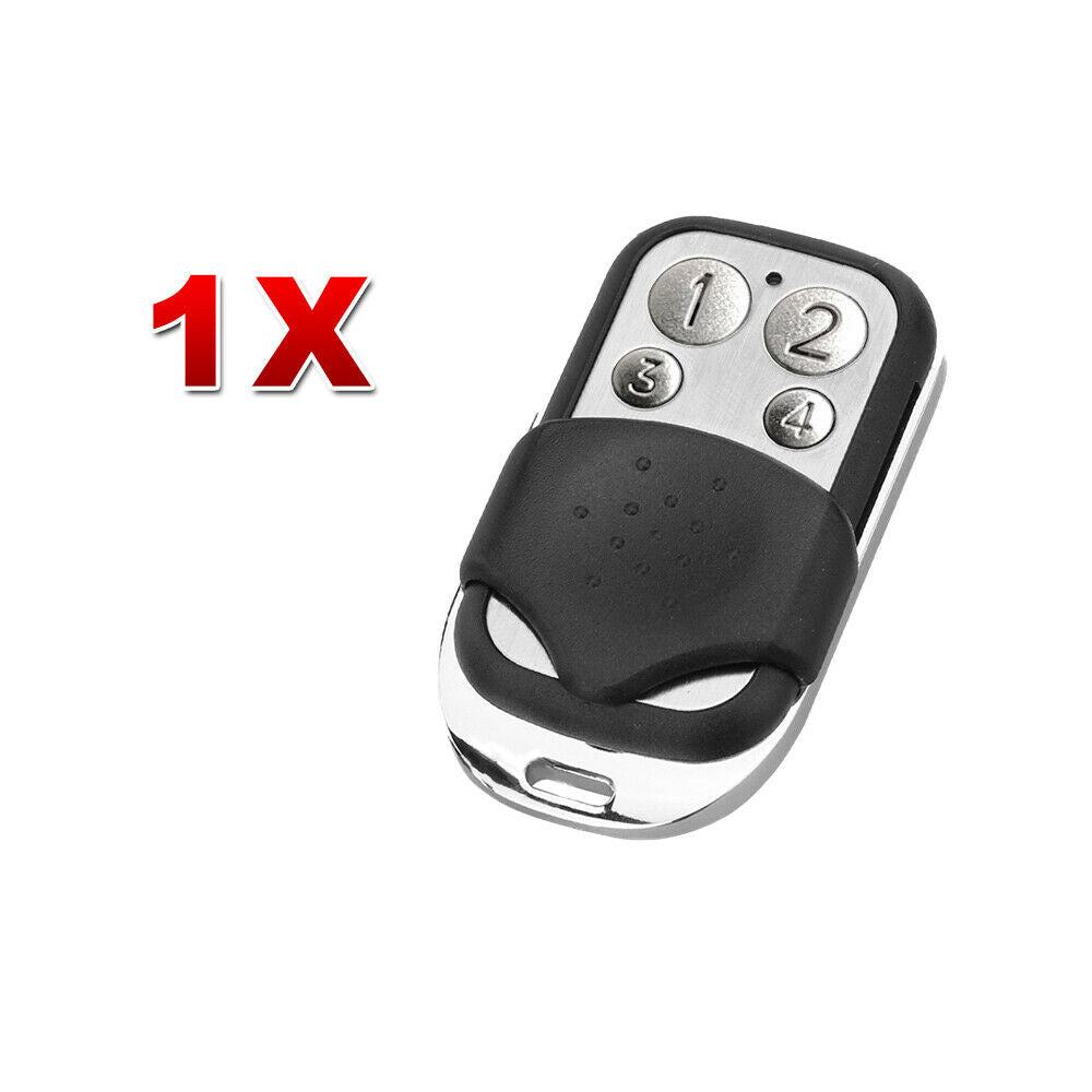 Universal Key Fob Remote Control Gate Garage Door Roller Shutter 433mh ...