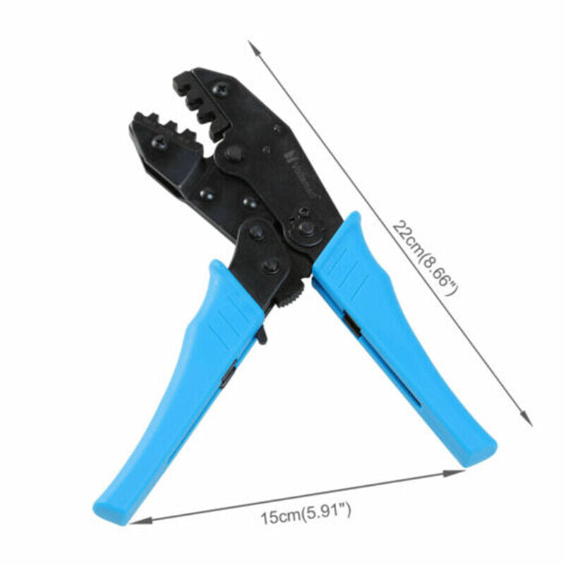 Cable Crimper Non-insulated Electrical Ferrule Ratchet Wire Plier Crim ...