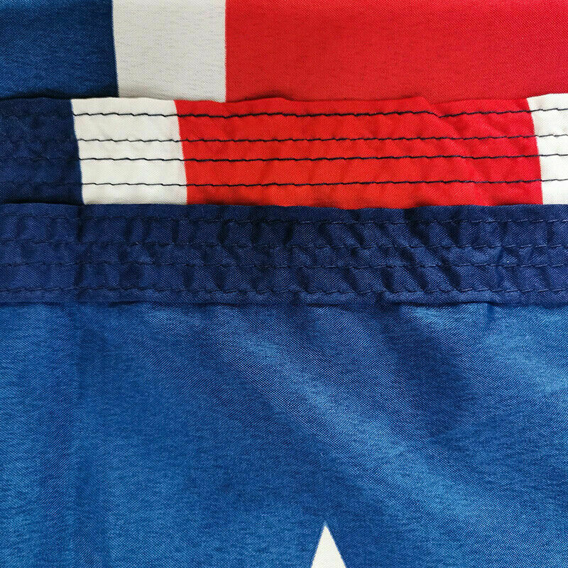1800x900 HEAVY DUTY Australian Flag Polyester Metal Woven Brass Sister ...