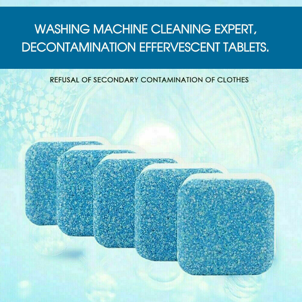 20PCS Washing Machine Effervescent Tub Bomb Cleaner Remover Deodorant ...